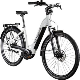 Tretwerk Amber Nexus E Bike Damen 28 Zoll Elektrofahrrad 155 - 185 cm Hollandrad Tiefeinsteiger mit 8 Gang Nabenschaltung