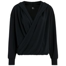 Gina Benotti Damen Sport-Sweatshirt in Wickeloptik