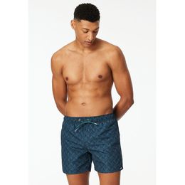 Schiesser Badeshorts in Blau - 48% | Gr&ouml;&szlig;e XL | Herren-bademode-sport