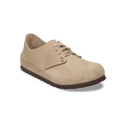 Birkenstock Leder-Schn&uuml;rschuhe "Maine" in Beige - 24% | Gr&ouml;&szlig;e 36 | Damen-schnuerschuhe