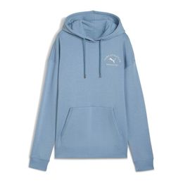 Puma Hoodie in Hellblau - 34% | Gr&ouml;&szlig;e L | Damen-sweatshirts-jacken