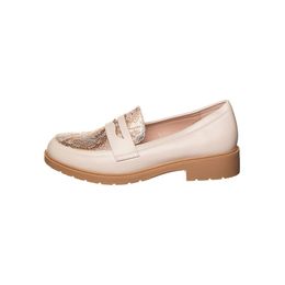 Sixth Sens Mokassins in Creme/ Gold - 75% | Gr&ouml;&szlig;e 41 | Damen-schuhe-halbschuhe