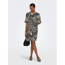 Jacqueline de Yong JDY Kleid "Debbie" in Schwarz/ Wei&szlig; - 15% | Gr&ouml;&szlig;e S | Damen-kleider