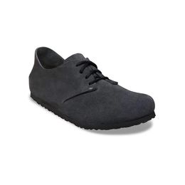 Birkenstock Leder-Schn&uuml;rschuhe "Maine" in Anthrazit - 25% | Gr&ouml;&szlig;e 37 | Damen-schnuerschuhe