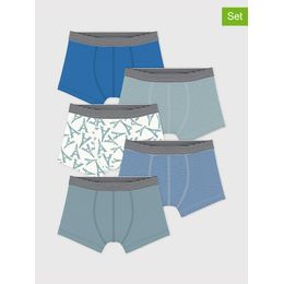 Petit Bateau 5er-Set: Boxershorts in Bunt - 48% | Gr&ouml;&szlig;e 104 | Kinder-waesche
