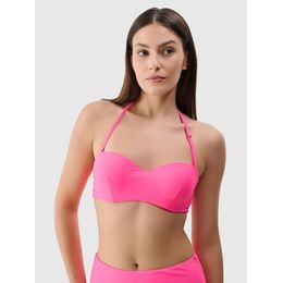 4F Bikini-Oberteil in Pink - 45% | Gr&ouml;&szlig;e L | Damen-bademode