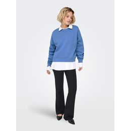 Only Sweatshirt in Blau - 30% | Gr&ouml;&szlig;e L | Damen-sweatshirts-jacken
