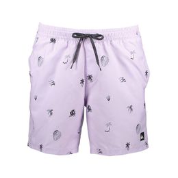 Quiksilver Badeshorts "Bungalow Volley" in Lila - 51% | Gr&ouml;&szlig;e M | Herren-bademode-sport