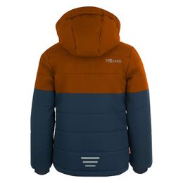 Trollkids Ski-/ Snowboardjacke "Hemsedal" in Braun/ Dunkelblau - 43% | Gr&ouml;&szlig;e 98 | Kinder-outdoor-jacken