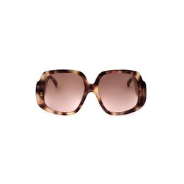 Longchamp Damen-Sonnenbrille in Braun/ Hellbraun - 82% | Gr&ouml;&szlig;e 59 | Damen-brillen