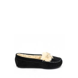 NICEBAY Leder-Mokassins "Idril" in Schwarz - 73% | Gr&ouml;&szlig;e 39 | Damen-schuhe-halbschuhe