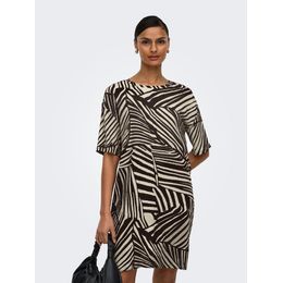 Jacqueline de Yong JDY Kleid "Debbie" in Braun/ Beige - 15% | Gr&ouml;&szlig;e M | Damen-kleider