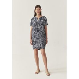 TATUUM Kleid in Wei&szlig;/ Dunkelblau - 68% | Gr&ouml;&szlig;e 34 | Damen-kleider