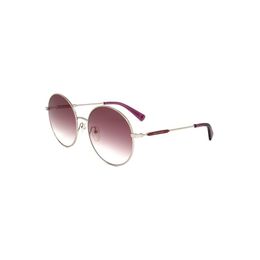 Longchamp Damen-Sonnenbrille in Silber/ Bordeaux - 49% | Gr&ouml;&szlig;e 58 | Damen-brillen