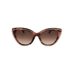 Furla Damen-Sonnenbrille in Hellbraun/ Gold - 68% | Gr&ouml;&szlig;e 55 | Damen-brillen