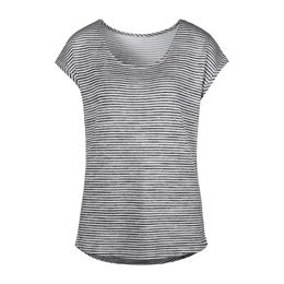 Vivance By Lascana Shirt Damen Gr&ouml;&szlig;e XL schwarz / wei&szlig;