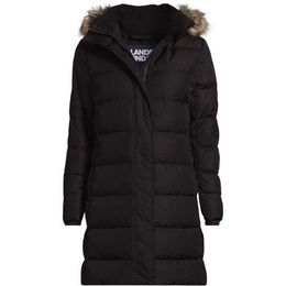 LANDS' END Daunenmantel mit Kapuze f&uuml;r Damen, Damen, size: regular, Pink, Polyester, by Lands' End