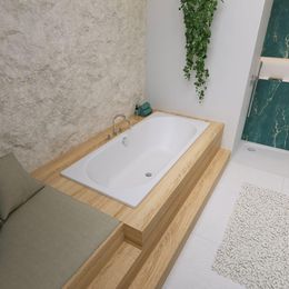Kaldewei CLASSIC DUO Rechteck-Badewanne, Einbau, 290900010711, 109