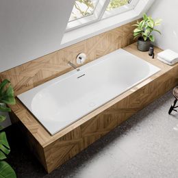Villeroy & Boch Villeroy & Boch Embrace Duo Rechteck-Badewanne oval, Einbau, UBA180EMB2V-01,