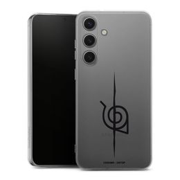DeinDesign Galaxy S25+ Handy Silikon H&uuml;lle Case transparent Handyh&uuml;lle Konoha Sasuke Naruto Shippuden Silikon Case