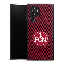 DeinDesign Galaxy S22 Ultra Handy Silikon H&uuml;lle Case schwarz Handyh&uuml;lle 1. Fcn Bundesliga 1. Fc N&uuml;rnberg