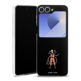 DeinDesign Galaxy Z Flip 6 Handy Hard Case Schutzh&uuml;lle transparent Smartphone Handy H&uuml;lle Anime Naruto Shippuden Official Licensed Product Hard Case