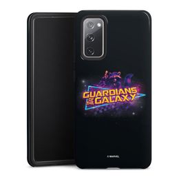 DeinDesign Galaxy S20 FE 5G Handy Panzer Handyh&uuml;lle robuste Outdoor H&uuml;lle Schutzh&uuml;lle gl&auml;nzend Marvel Logo Guardians Of The Galaxy Tough Case