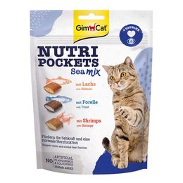 Gimcat Nutri Pockets Sea-Mix Katzensnacks mit Taurin 5x150g