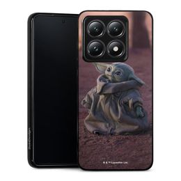 DeinDesign Xiaomi 14T Handy Silikon H&uuml;lle Case schwarz Handyh&uuml;lle The Child Star Wars Baby Yoda