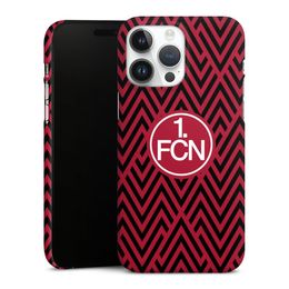 DeinDesign iPhone 14 Pro Max Handy Premium Case Smartphone Handyh&uuml;lle Schutzh&uuml;lle matt 1. Fcn Bundesliga 1. Fc N&uuml;rnberg Premium Case