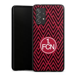 DeinDesign Galaxy A52s 5G Handy Silikon H&uuml;lle Case schwarz Handyh&uuml;lle 1. Fcn Bundesliga 1. Fc N&uuml;rnberg