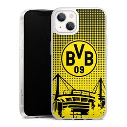 DeinDesign iPhone 13 Handy Silikon H&uuml;lle Case transparent Handyh&uuml;lle Bvb Stadium Borussia Dortmund Silikon Case