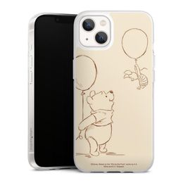 DeinDesign iPhone 13 Handy Silikon H&uuml;lle Case transparent Handyh&uuml;lle Disney Official Licensed Product Winnie The Pooh Silikon Case