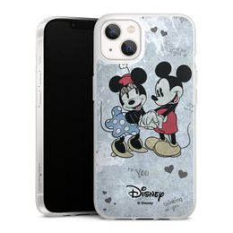 DeinDesign iPhone 13 Handy Silikon H&uuml;lle Case transparent Handyh&uuml;lle Vintage Disney Silikon Case