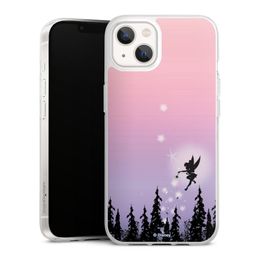 DeinDesign iPhone 13 Handy Silikon H&uuml;lle Case transparent Handyh&uuml;lle Tinkerbells Official Licensed Product Disney Silikon Case