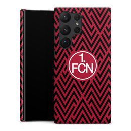 DeinDesign Galaxy S23 Ultra Handy Premium Case Smartphone Handyh&uuml;lle Schutzh&uuml;lle matt 1. Fcn Bundesliga 1. Fc N&uuml;rnberg Premium Case