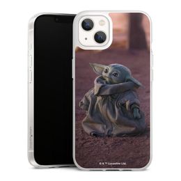 DeinDesign iPhone 13 Handy Silikon H&uuml;lle Case transparent Handyh&uuml;lle The Child Star Wars Baby Yoda Silikon Case