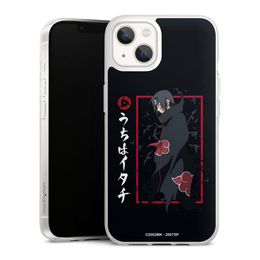 DeinDesign iPhone 13 Handy Silikon H&uuml;lle Case transparent Handyh&uuml;lle Official Licensed Product Naruto Shippuden Itachi Uchiha Silikon Case