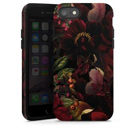 DeinDesign iPhone SE (2022) Handy Panzer Handyh&uuml;lle robuste Outdoor H&uuml;lle Schutzh&uuml;lle matt Meadow Flowers Utart Tough Case