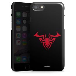DeinDesign iPhone SE (2020) Handy Premium Case Smartphone Handyh&uuml;lle Schutzh&uuml;lle gl&auml;nzend Spiderman Marvel Logo Premium Case