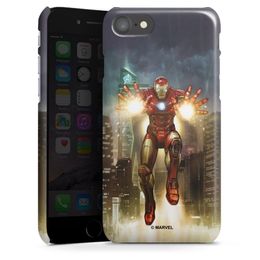 DeinDesign iPhone SE (2020) Handy Premium Case Smartphone Handyh&uuml;lle Schutzh&uuml;lle gl&auml;nzend Iron Man Avengers Marvel Premium Case
