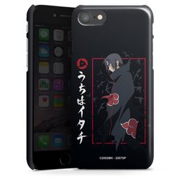 DeinDesign iPhone SE (2022) Handy Premium Case Smartphone Handyh&uuml;lle Schutzh&uuml;lle gl&auml;nzend Itachi Uchiha Official Licensed Product Naruto Shippuden Premium Case