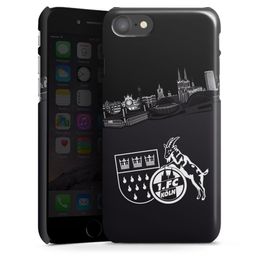 DeinDesign iPhone SE (2020) Handy Premium Case Smartphone Handyh&uuml;lle Schutzh&uuml;lle gl&auml;nzend Skyline Official Licensed Product 1. Fc K&ouml;ln Premium Case