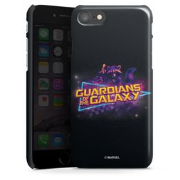 DeinDesign iPhone SE (2020) Handy Premium Case Smartphone Handyh&uuml;lle Schutzh&uuml;lle gl&auml;nzend Guardians Of The Galaxy Marvel Logo Premium Case