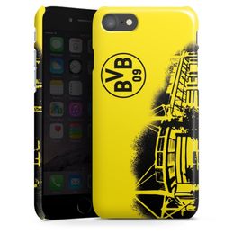 DeinDesign iPhone SE (2020) Handy Premium Case Smartphone Handyh&uuml;lle Schutzh&uuml;lle gl&auml;nzend Bvb Borussia Dortmund Stadium Premium Case