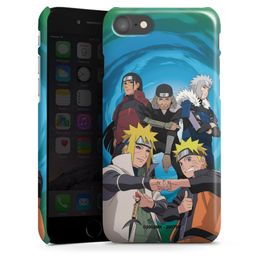 DeinDesign iPhone SE (2020) Handy Premium Case Smartphone Handyh&uuml;lle Schutzh&uuml;lle gl&auml;nzend Naruto Shippuden Hokage Official Licensed Product Premium Case