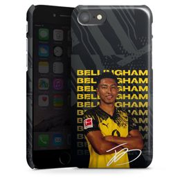 DeinDesign iPhone SE (2020) Handy Premium Case Smartphone Handyh&uuml;lle Schutzh&uuml;lle gl&auml;nzend Borussia Dortmund Jobe Bellingham Bvb Premium Case