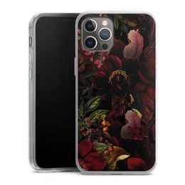 DeinDesign iPhone 12 Pro Max Handy Silikon H&uuml;lle Case transparent Handyh&uuml;lle Flowers Meadow Utart Silikon Case