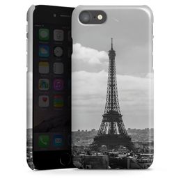 DeinDesign iPhone SE (2020) Handy Premium Case Smartphone Handyh&uuml;lle Schutzh&uuml;lle gl&auml;nzend Eiffeltour Paris France Premium Case