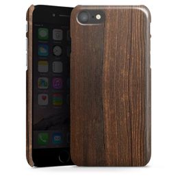 DeinDesign iPhone SE (2020) Handy Premium Case Smartphone Handyh&uuml;lle Schutzh&uuml;lle gl&auml;nzend Nut Tree Wood Wooden Look Premium Case